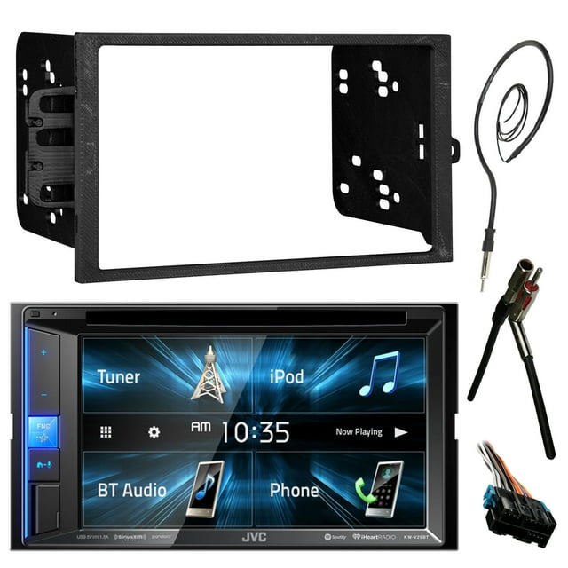 JVC KWV140BT 6.2" Touch Screen Bluetooth CD DVD Car Stereo Receiver ...