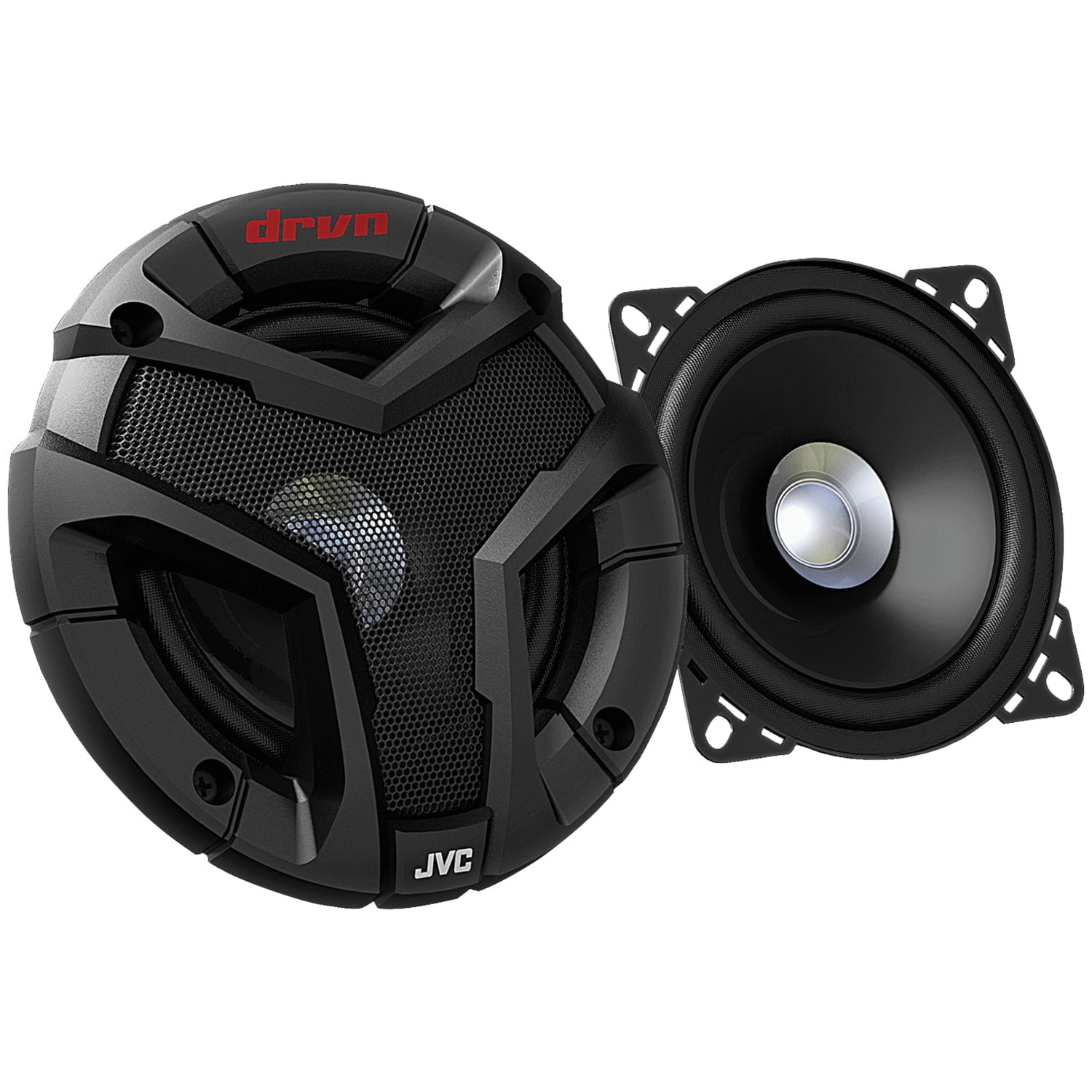 JVC Mobile CS-V418 DRVN V Series Speakers (4", Dual Cone) - Walmart.com