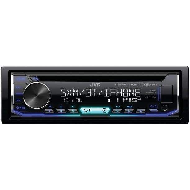 JVC Mobile KD-R990BTS KD-R990BTS Single-DIN In-Dash AM/FM CD Receiver ...