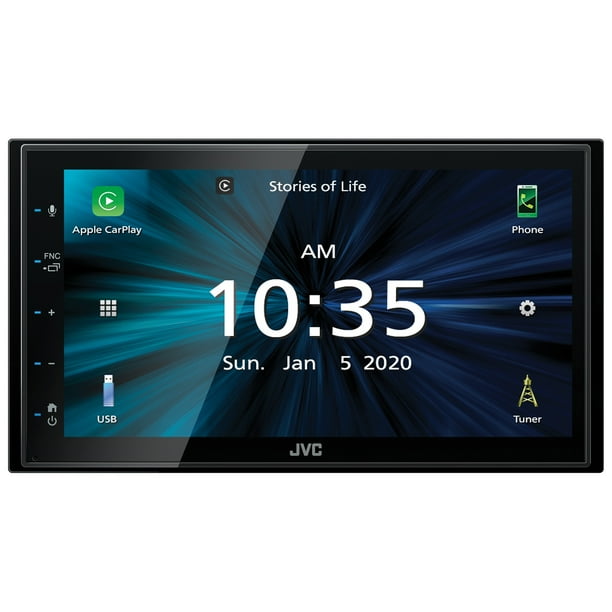 JVC Mobile KW-M560BT KW-M560BT 6.8-inch Double-Din in-Dash All-Digital Multimedia Receiver with ...