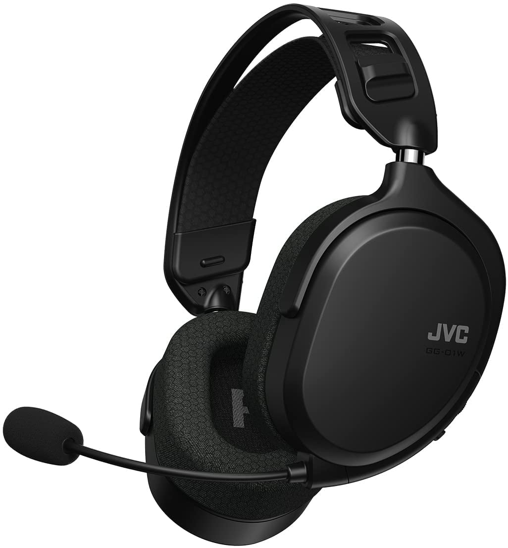 JVC Ultralight Gaming Headset for Superior Comfort, 2.4GHz Wireless ...