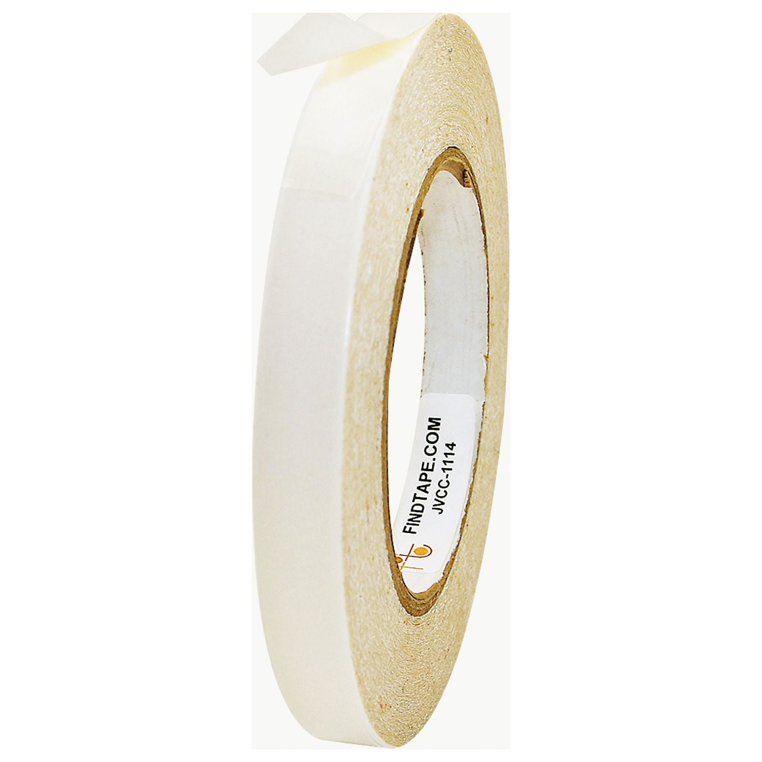 JVCC DC-1114 Double-Sided Film Tape [Rubber Adhesive]: 1/2 in. x 60 yds ...