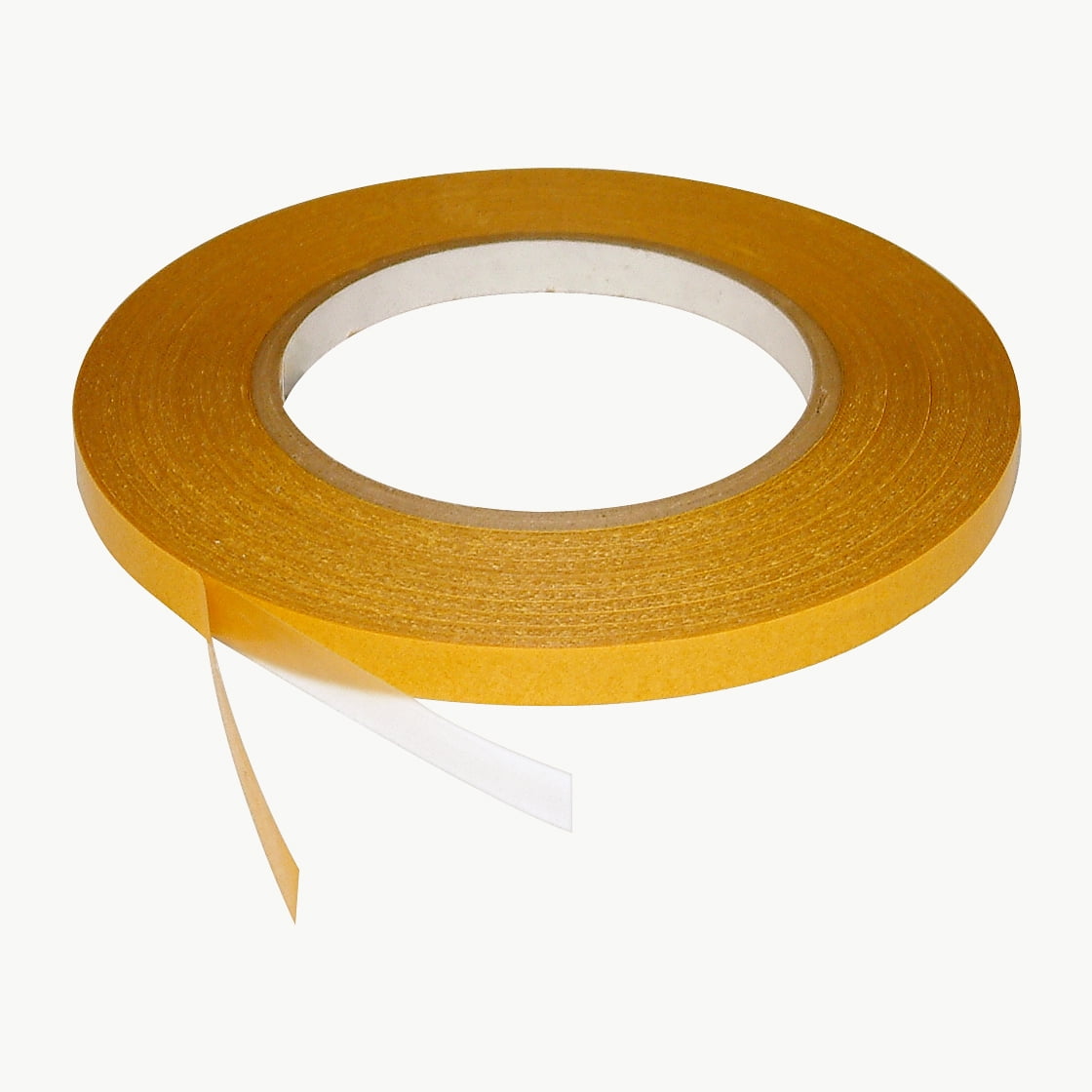 JVCC DC-4420LB Double-Sided PVC Tape: 3/8 in x 36 yds. (Clear ...