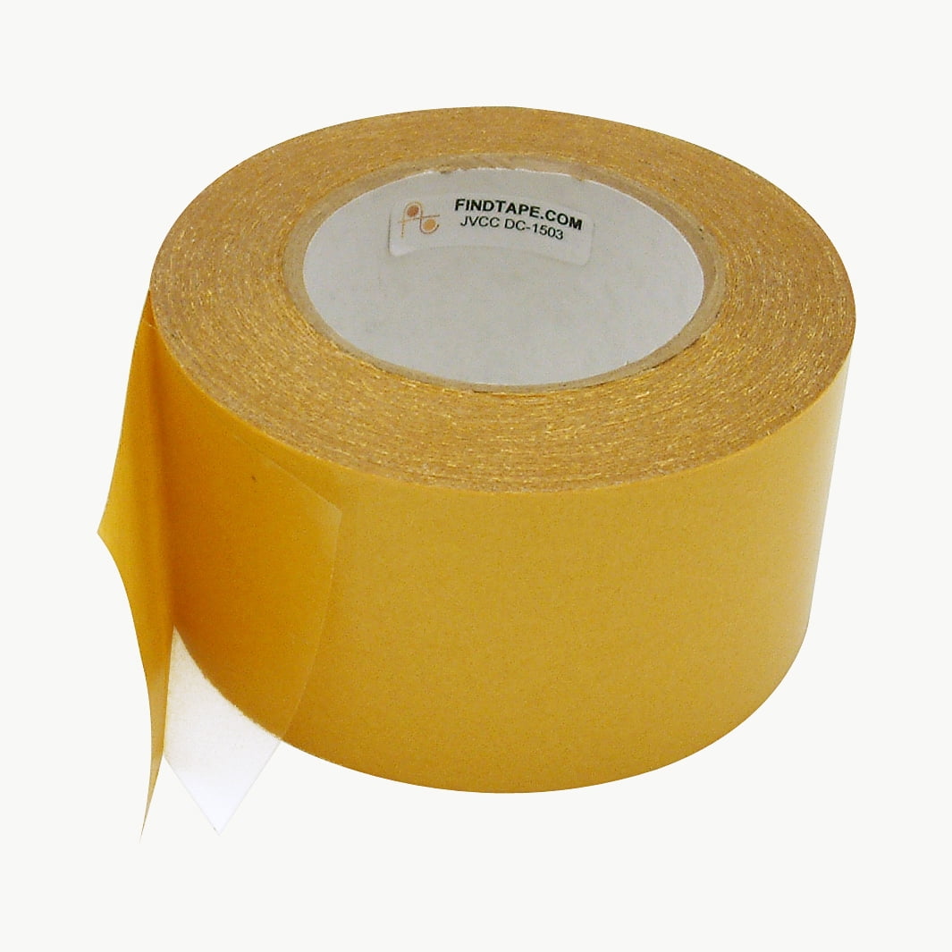JVCC Double-Sided Film Tape [Rubber Adhesive] (DC-1503): 3 in. (72mm ...