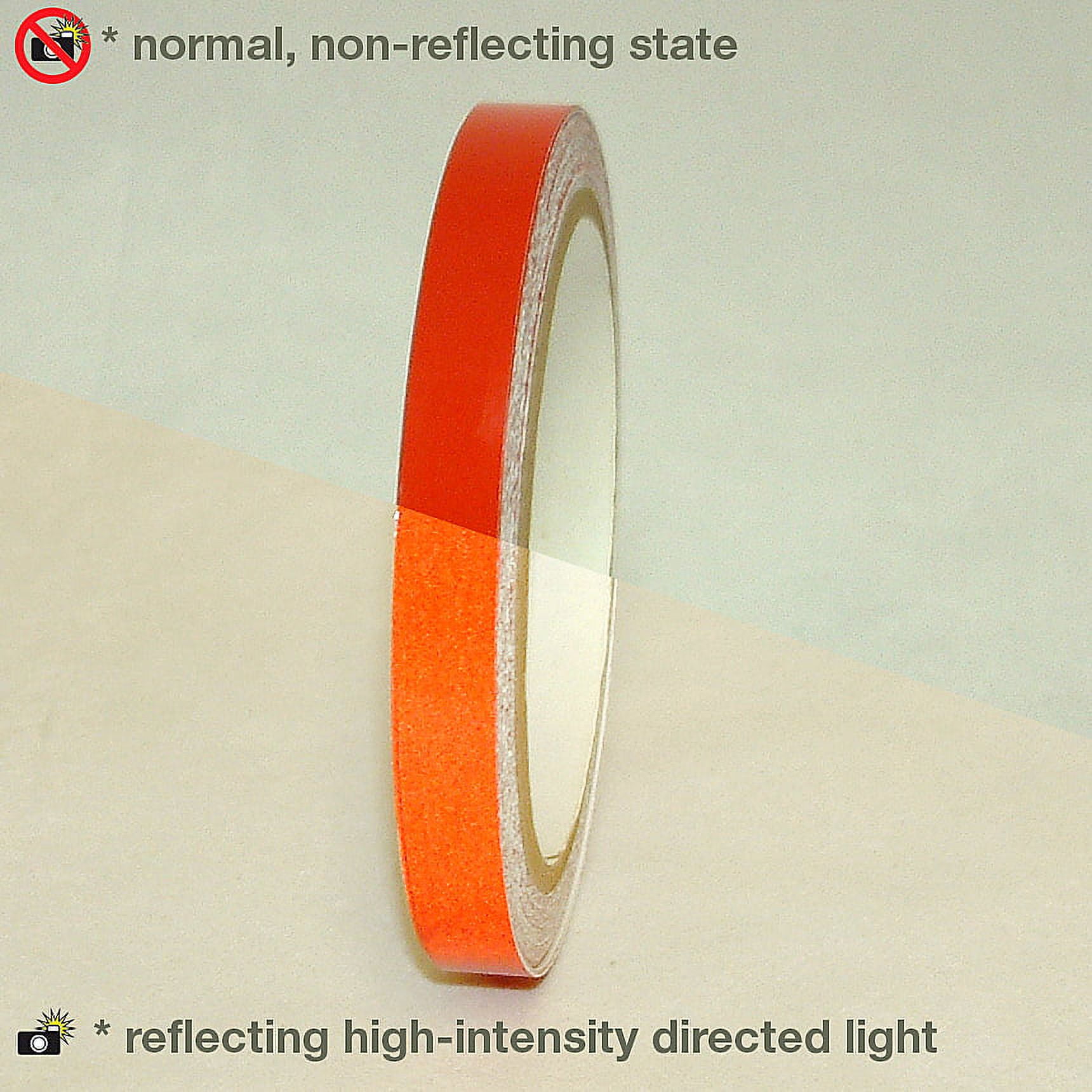 JVCC Engineering Grade Reflective Tape (REF-7): 1/2 in. x 30 ft. (Red ...