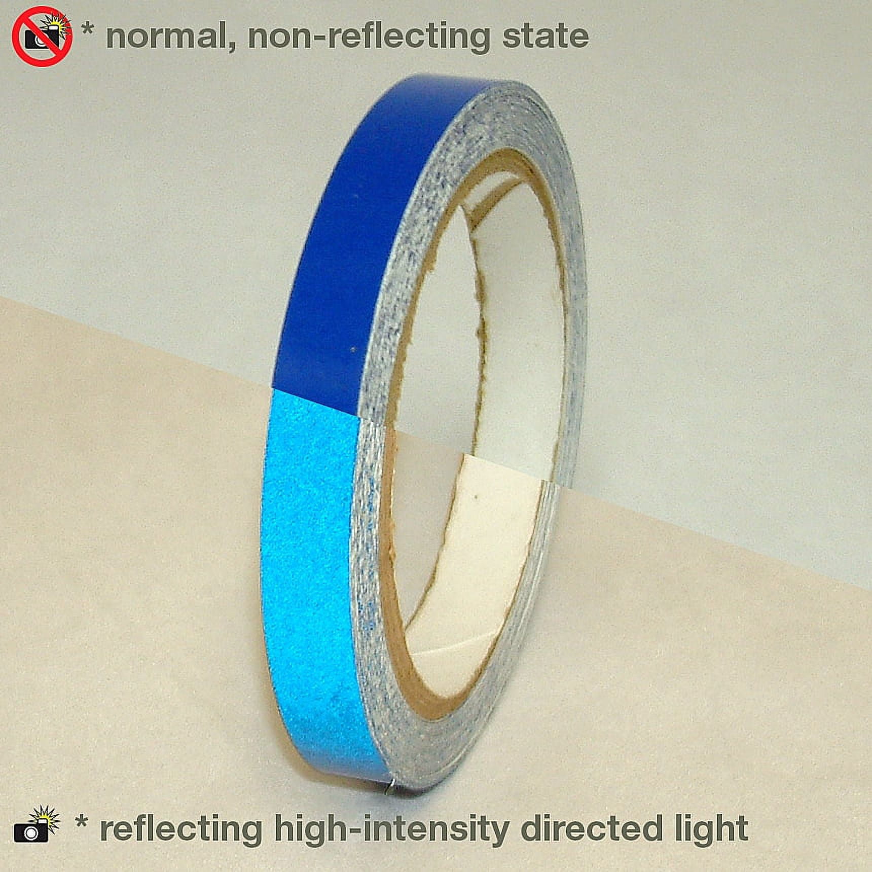 JVCC Engineering Grade Reflective Tape (REF-7): 3/4 in. x 30 ft. (Blue ...