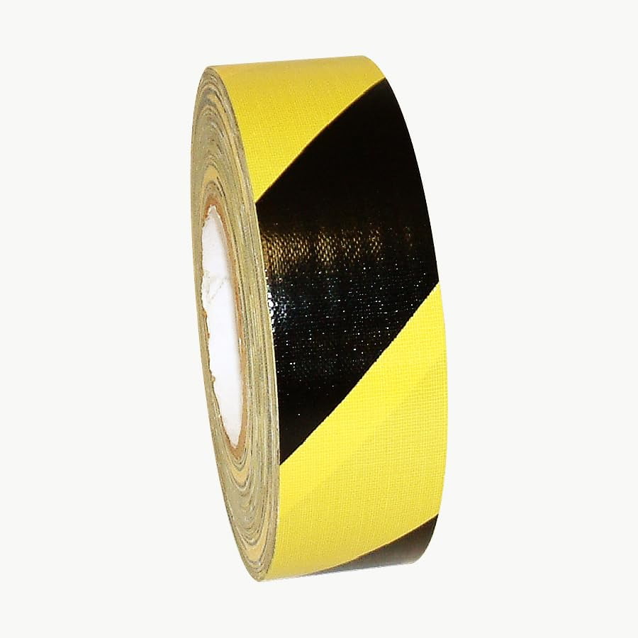 JVCC Hazard Duct Tape (HZ-DT1): 2 in. (48mm actual) x 60 yds. (Black ...