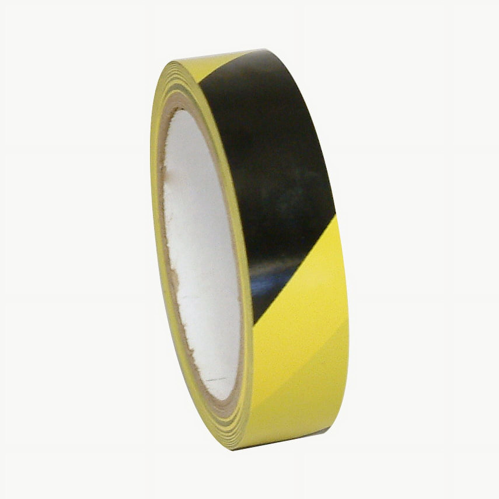 JVCC Hazard Warning Tape [6 mils thick] (HZ-8): 1 in. x 18 yds. (Black ...