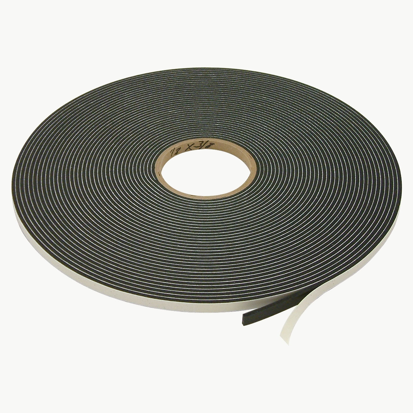 JVCC SCF-02 Medium-Density PVC Foam Tape: 1/8 in. thick x 3/8 in x 75 ...