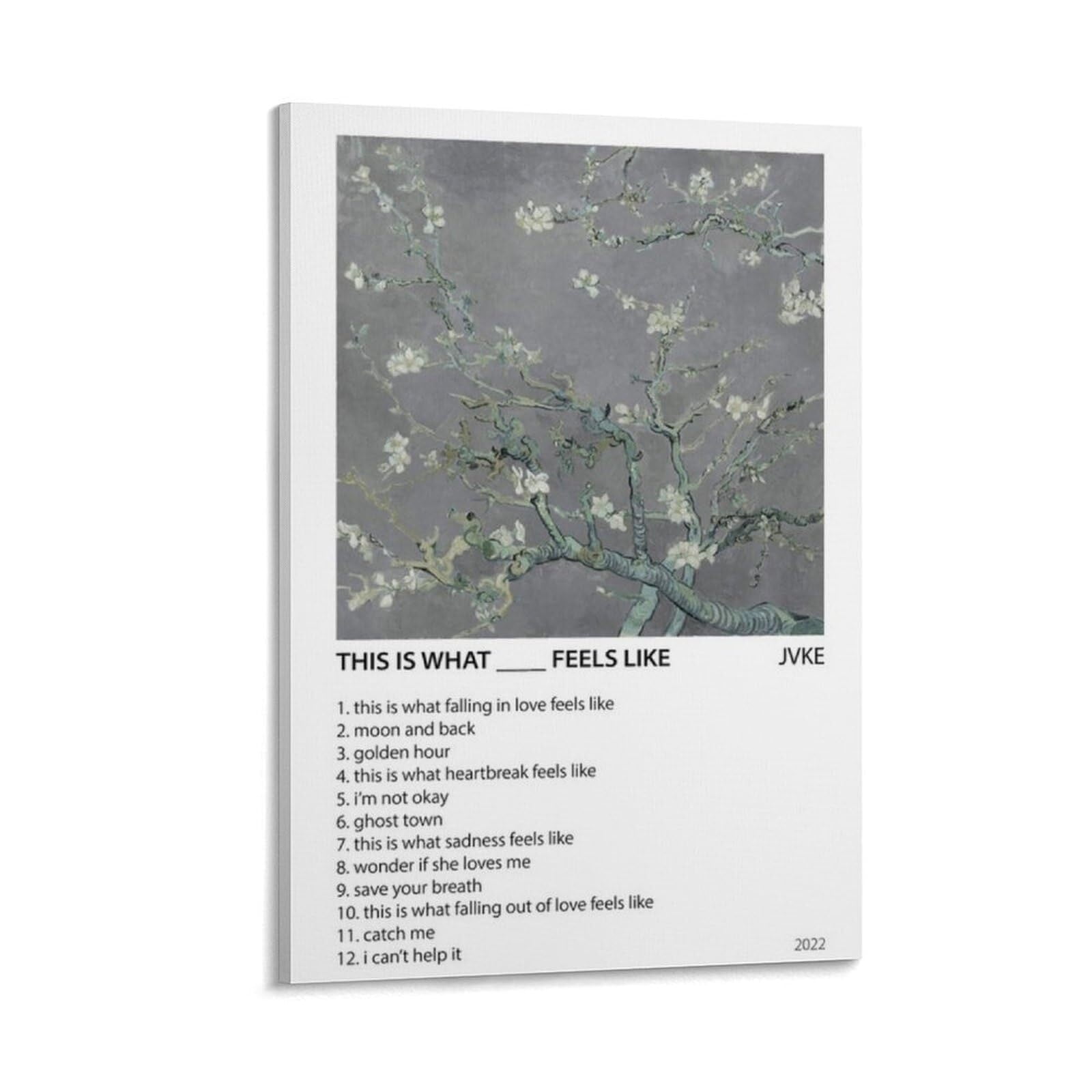JVKE Albums This Is What Feels Like Music Poster 1 Posters Wall Art ...