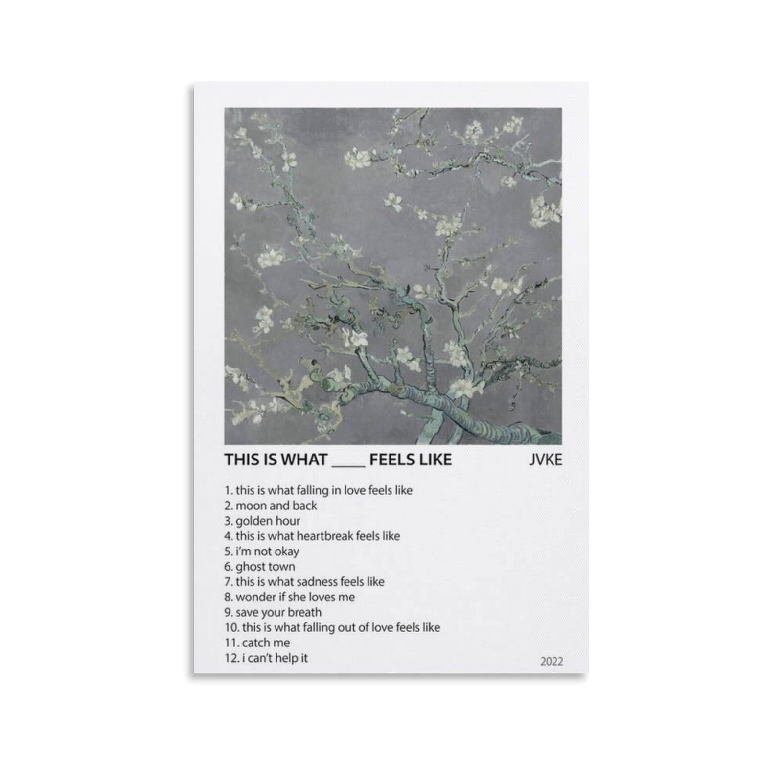 JVKE Albums This Is What Feels Like Music Poster 1 Posters Wall Art ...
