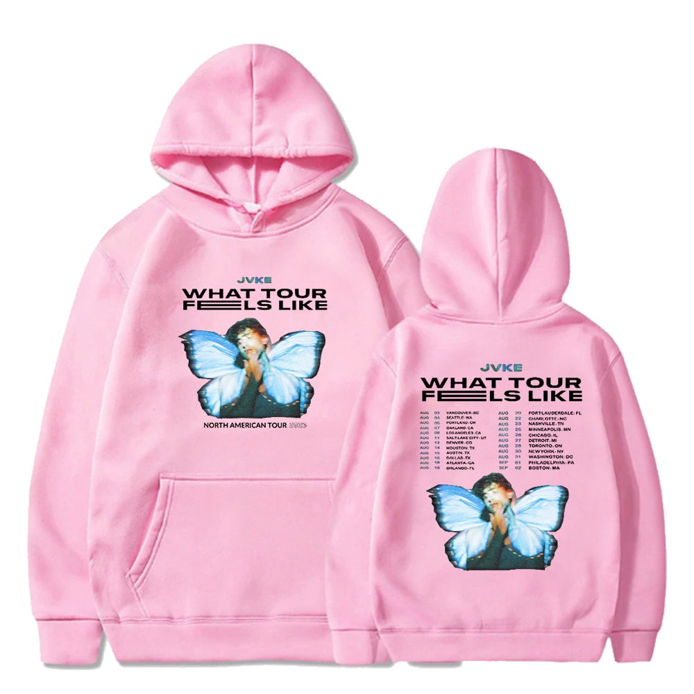 JVKE Merch Hoodie What Tour Feels Like North American Tour 2023 Hip Hop ...
