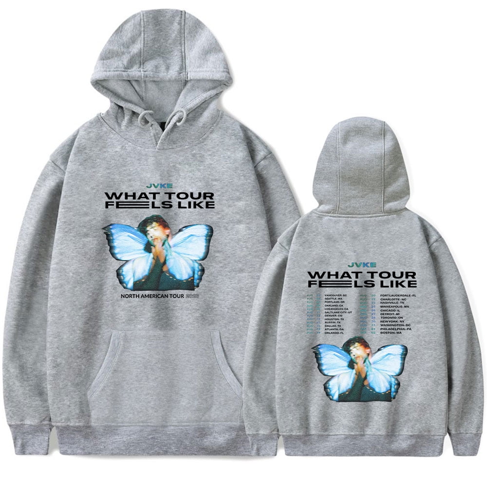 JVKE What Tour Feels Like Tour Merch Hoodies Winter Men/Women Hooded ...