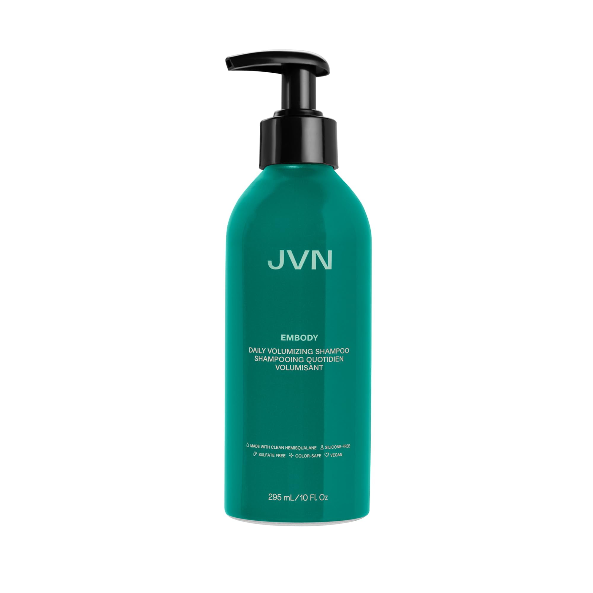 JVN Embody Volumizing Shampoo, OKA4 Clean, Volume-Boosting Shampoo for ...
