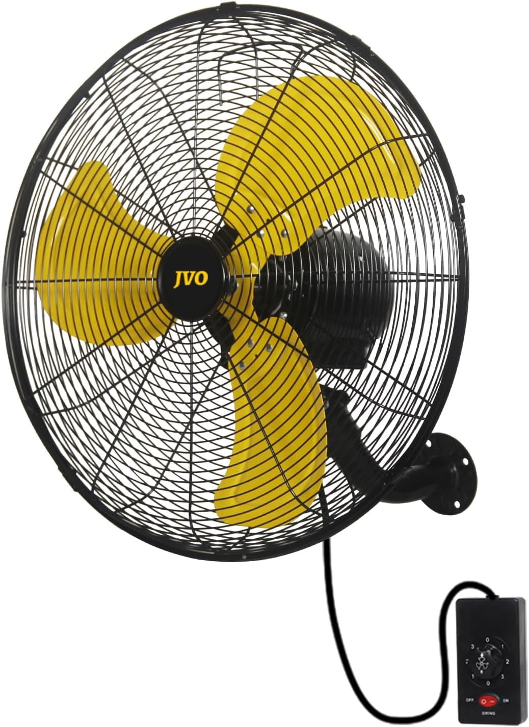 JVO 20 Inch Oscillating Wall Fan, Professional Wall Mount Fan, Max 4650 ...