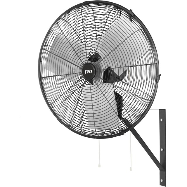 JVO 30 Inch Oscillating Wall Mount Fan, High Velocity Wall Fan with ...