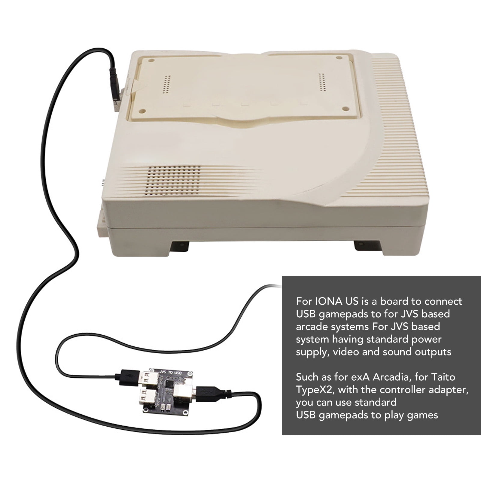 JVS To USB Controller Adapter, Stick Converter For , PS, , Configurable ...