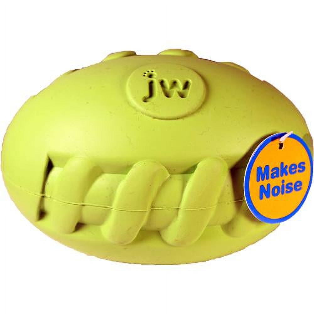 JW Products 53031616 SillySounds Spiral Football Dog Toy, Medium ...