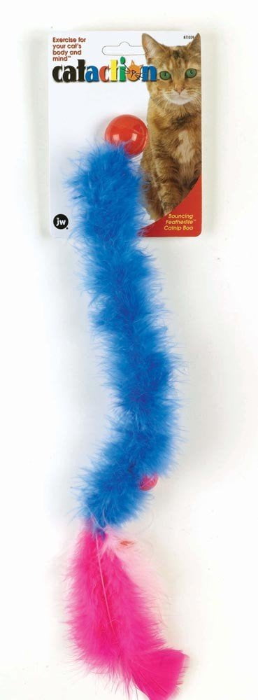 JW Featherlite Catnip Boa Bouncing Cat Toy - Walmart.com