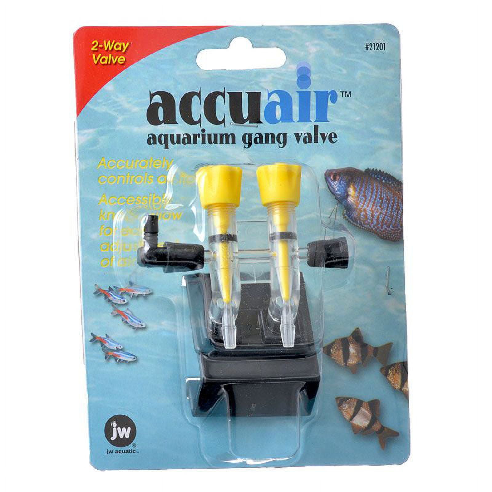 JW Pet Company Accuair 2-Way Aquarium Gang Valve - Walmart.com