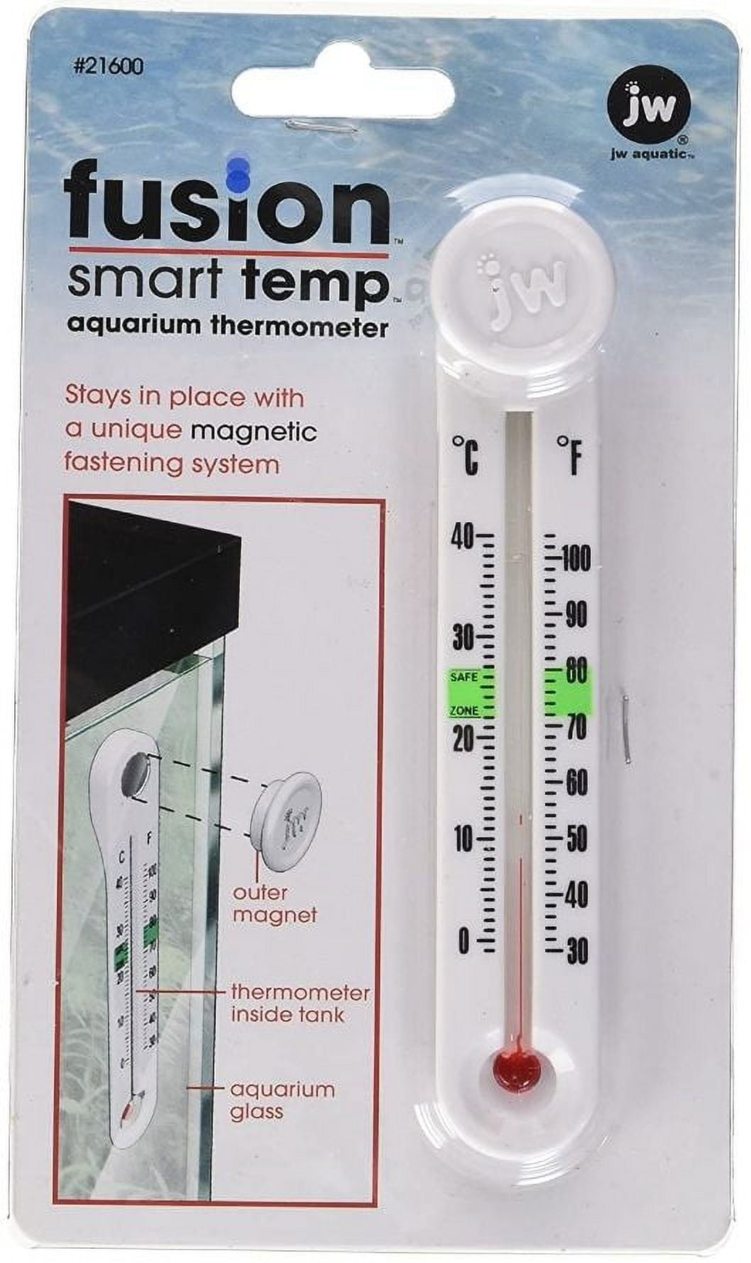 JW Fusion Smart Temp Aquarium Thermometer [Aquarium, Thermometers ...