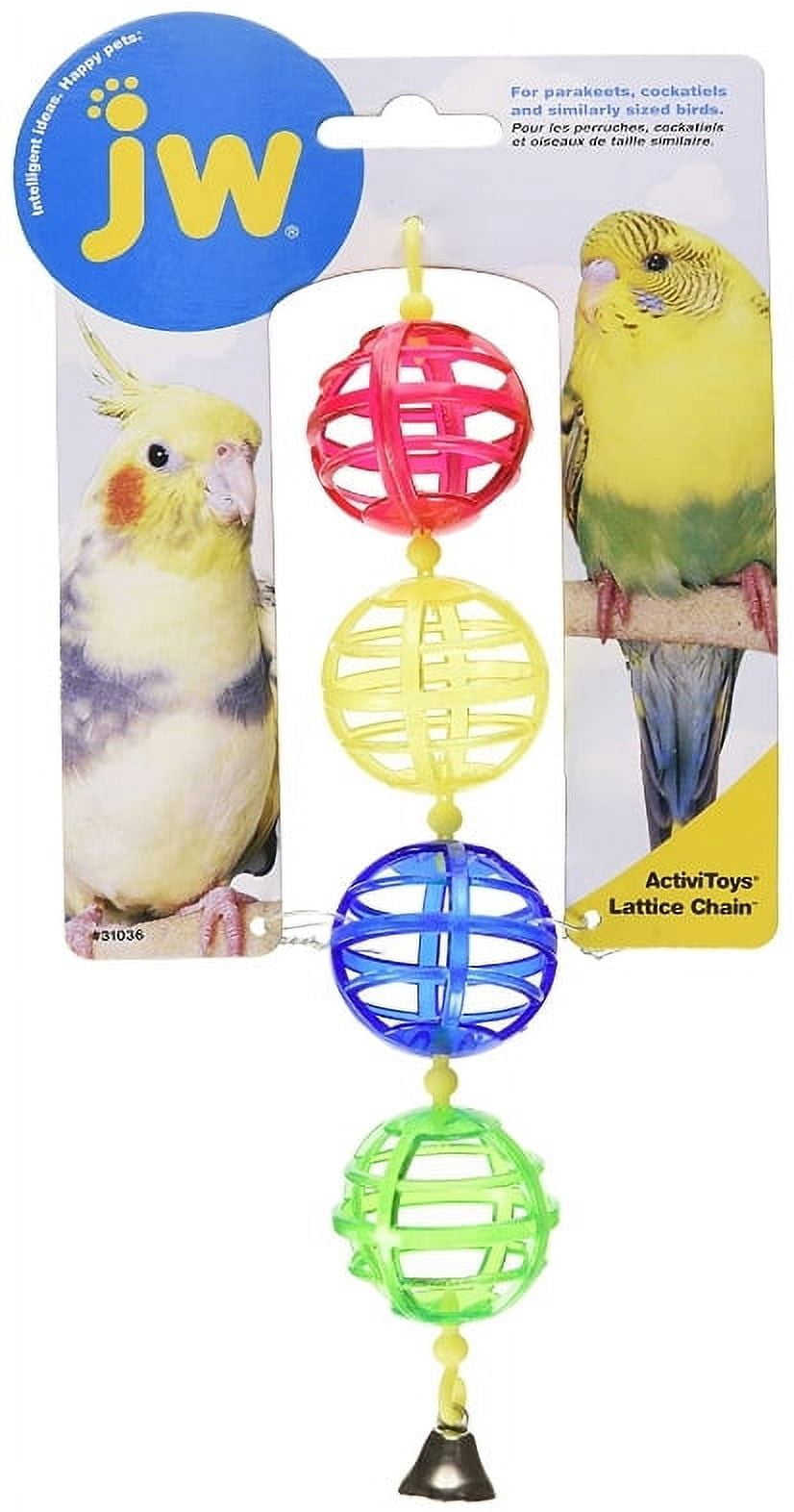 Lattice Chain Bird Toy 9\" Long - Walmart.com