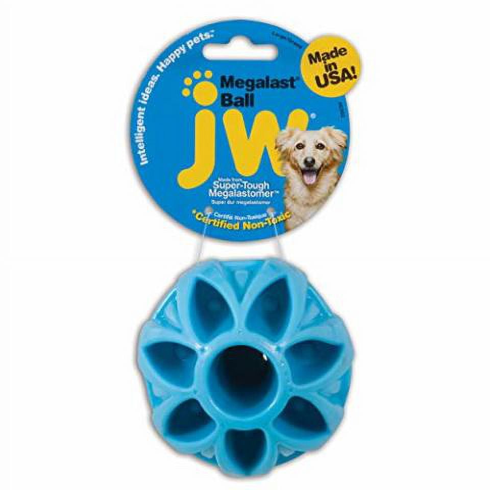 JW Megalast Ball Non-Toxic Megalastomer Recyclable Floating Dog Toy ...