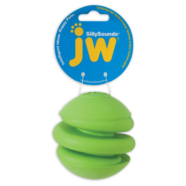 JW Sillyrounds Spring Ball Dog Toy, Large - Walmart.com