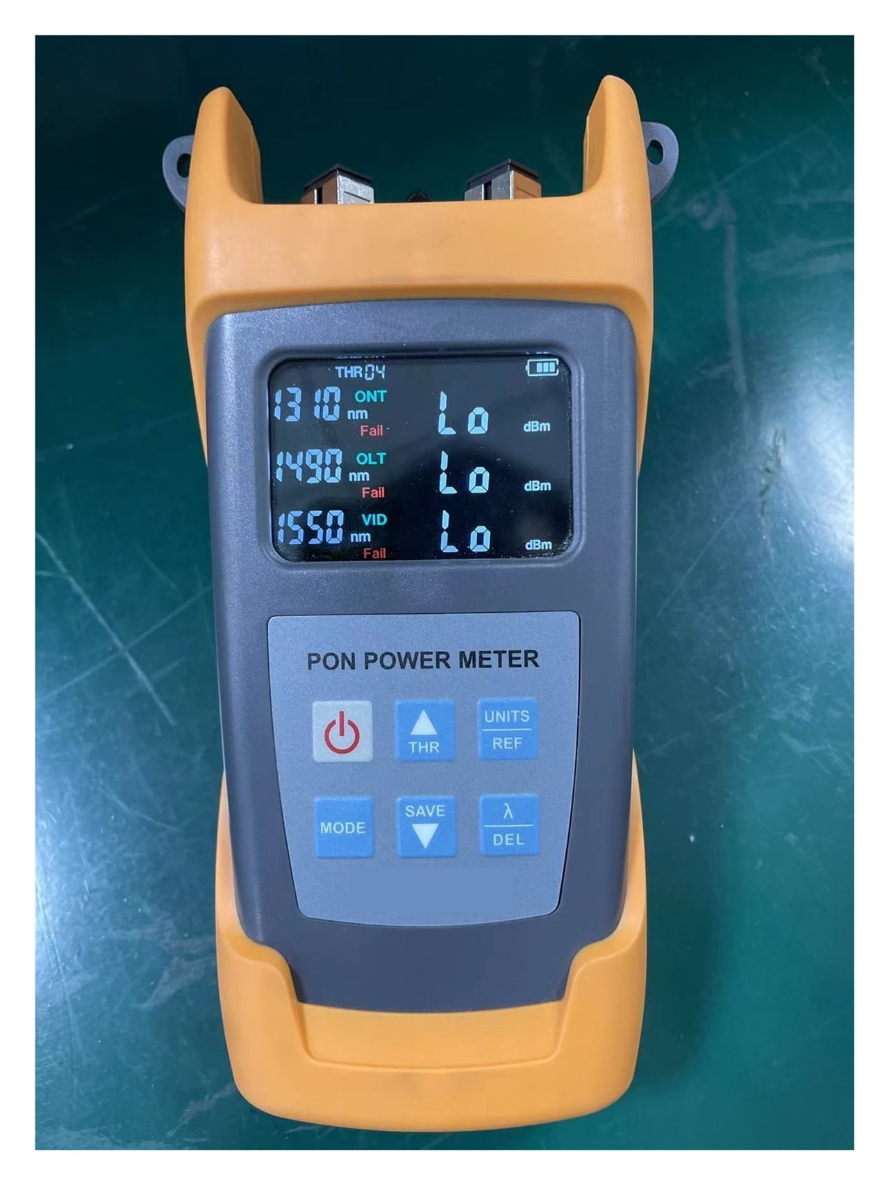 JW3213 PON FTTX Optical Power Meter 1310/1490/1550nm Digital Fiber ...