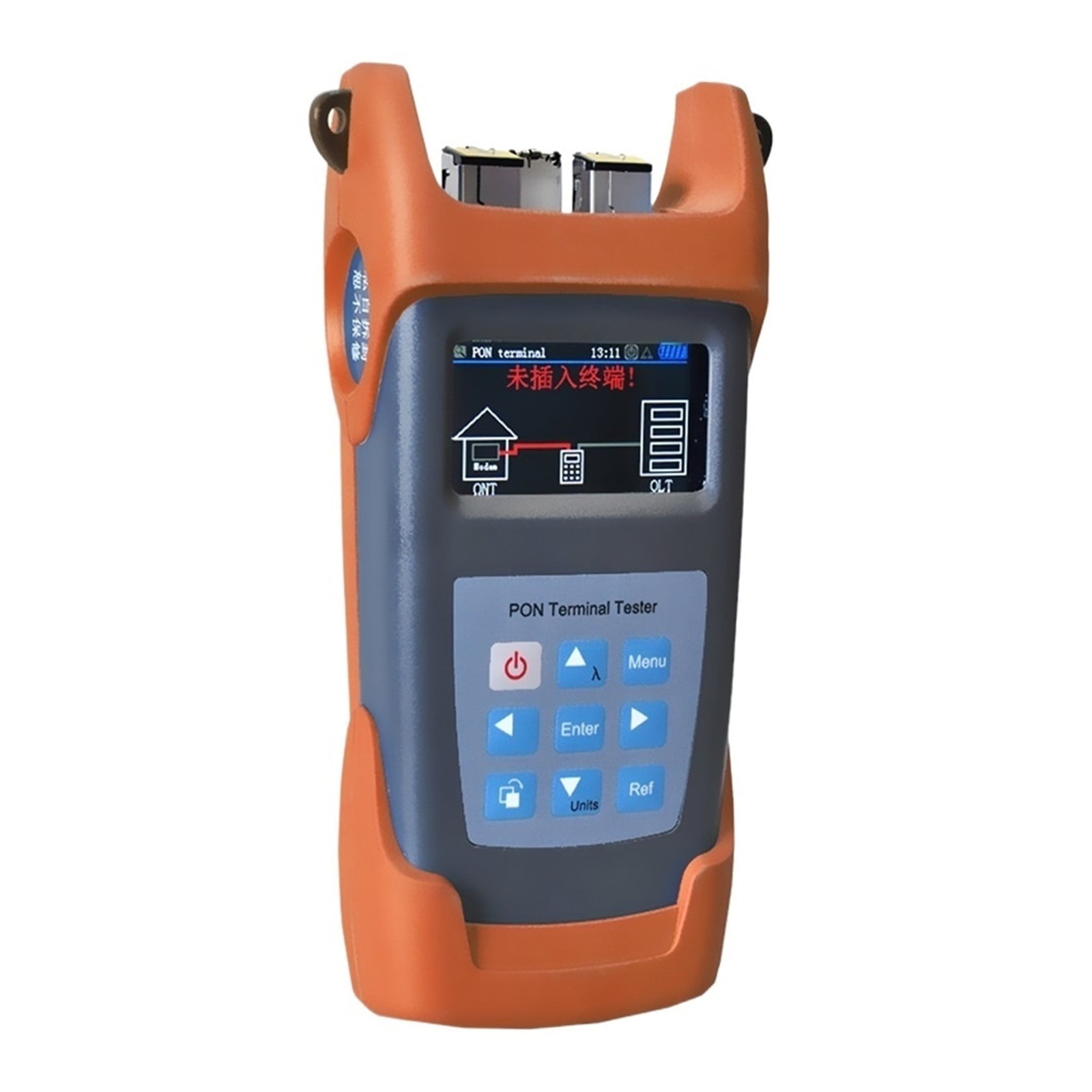 JW3229 Hand-held Fiber PON Optical Power Meter PON Termination FTTH ...