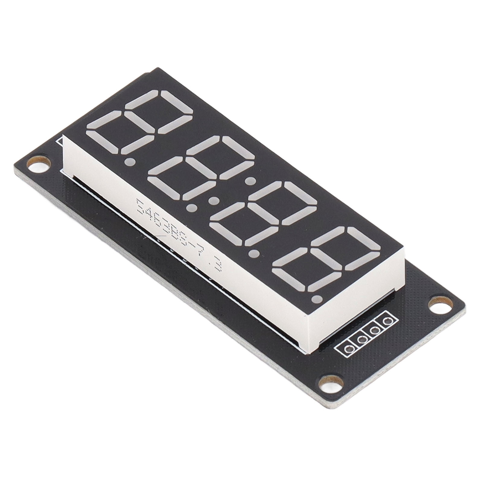 JWB-0.56in LED Display Module 4 Digit 7 Segment Digital Tube Clock Module with Pin Header 5V ...