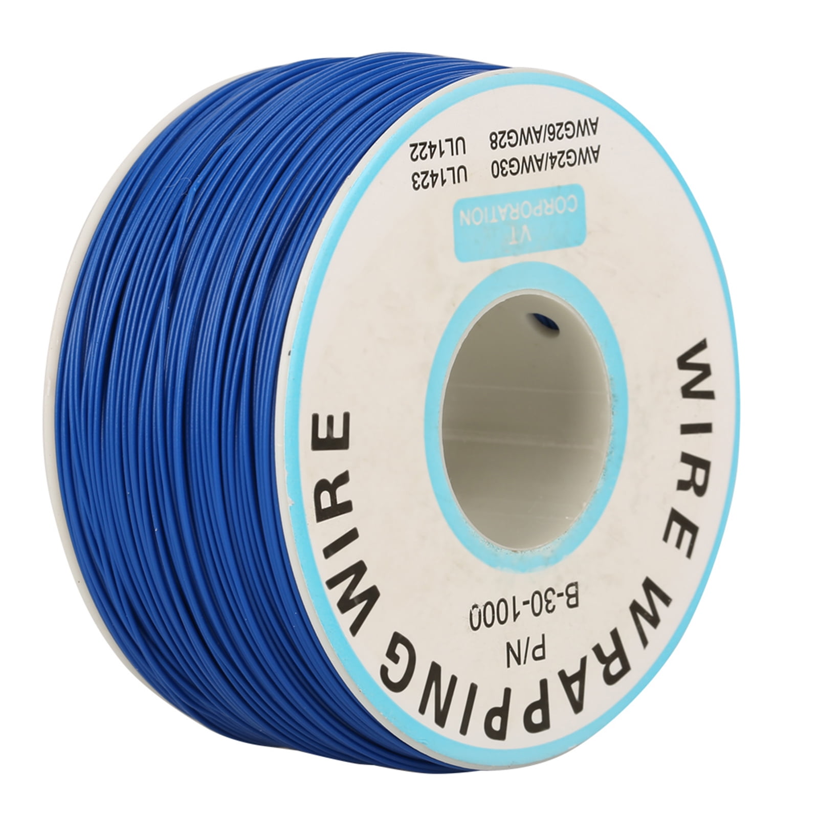 JWB-1Roll WiRe Wrapping Single Copper Wire Strand 30AWG Cable 0.25mm ...