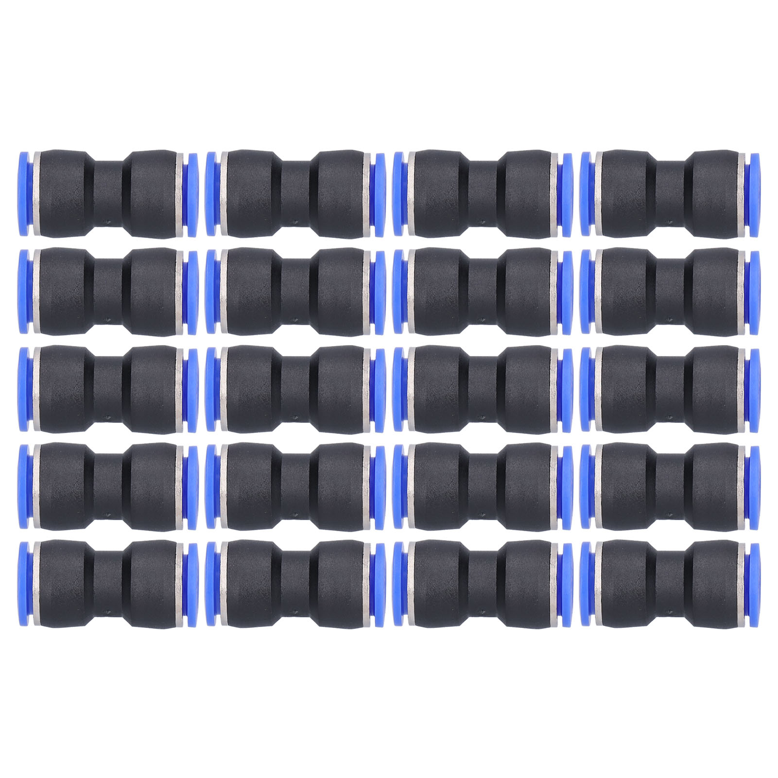 JWB-20Pcs Pneumatic Reducing Connector Straight Push in Reducer ...