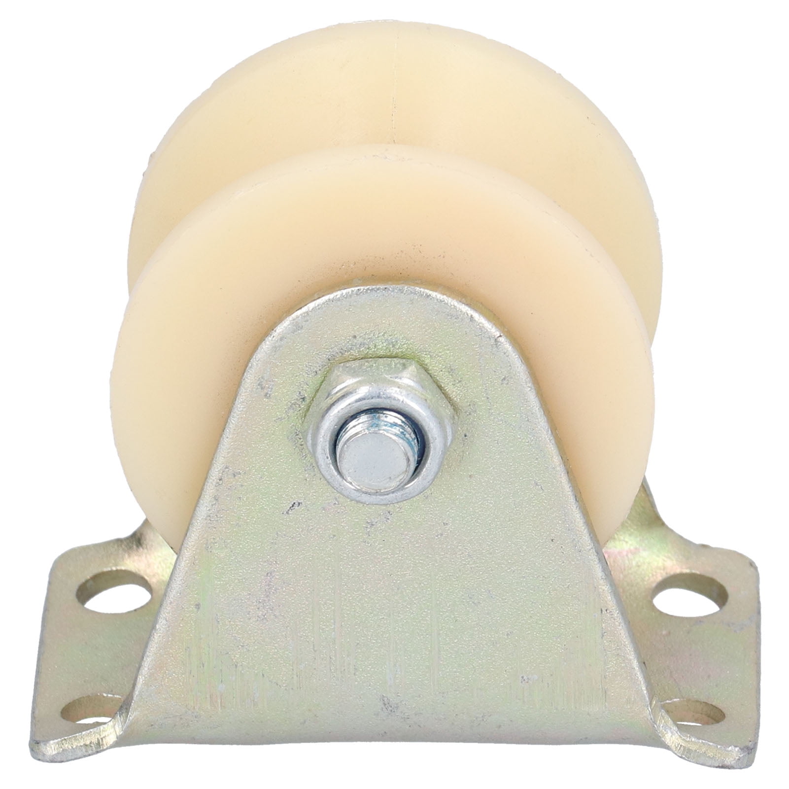 JWB-50mm VType Groove Wheel Heavy Duty Rigid Caster with 2.5mm Bracket ...