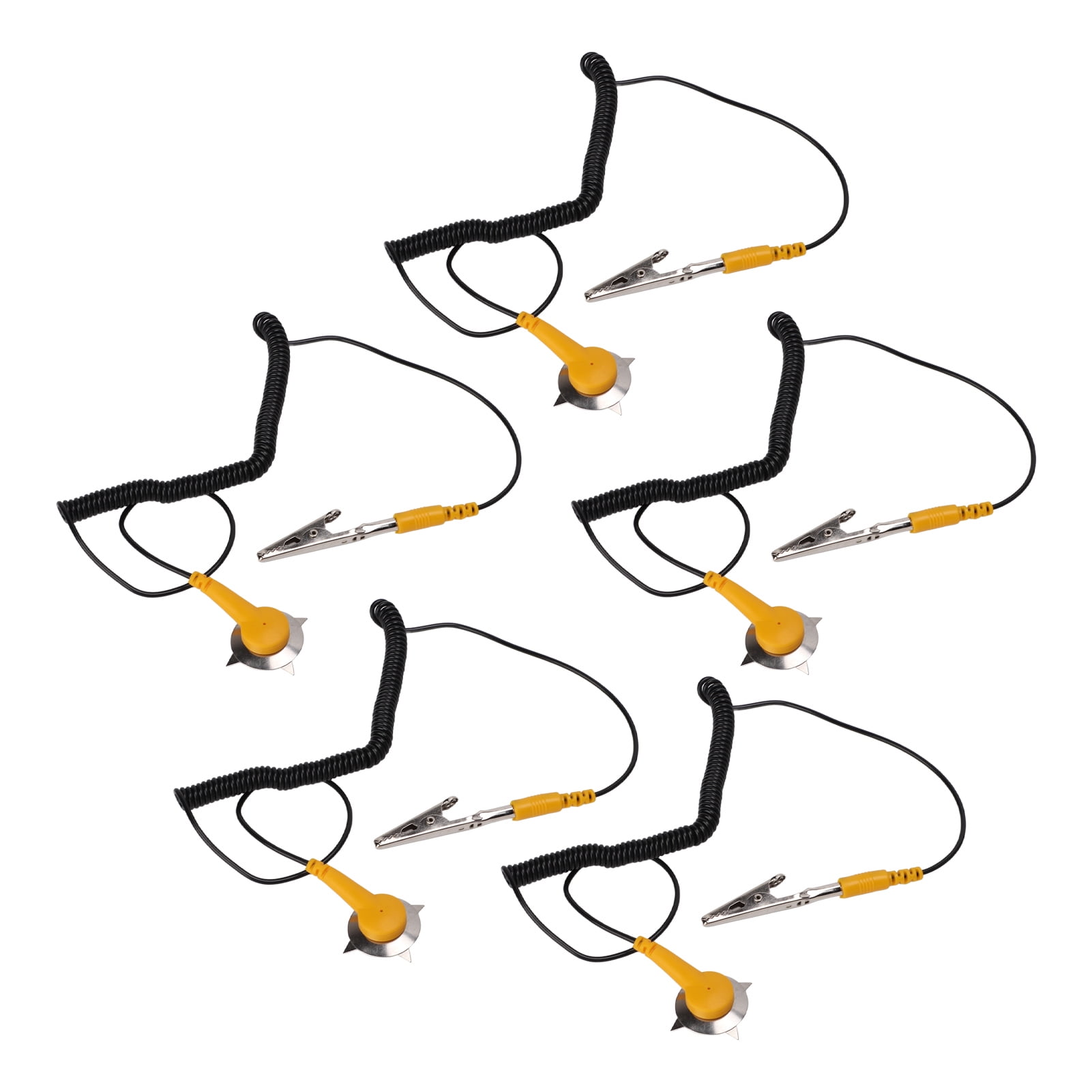 JWB-5pcs Anti Static Grounding Wires 2mm Convenient Quick Electrostatic ...