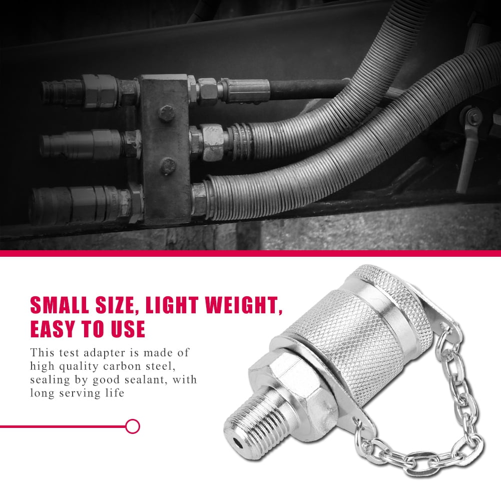 JWB-63MPa/630BAR Hydraulic Pressure Test Point Testing Coupling Adapter ...