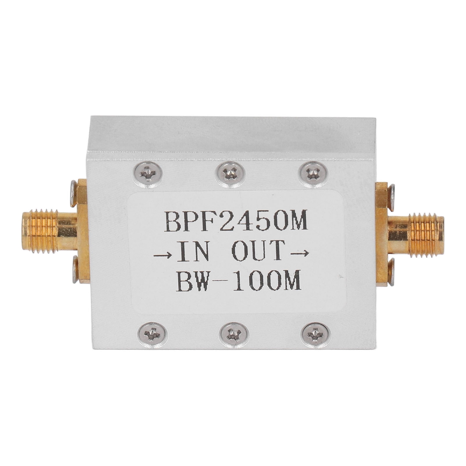 JWB-Bandpass Filter 2.4G 2450MHz Low Loss SMA Interface Bandpass Filter ...