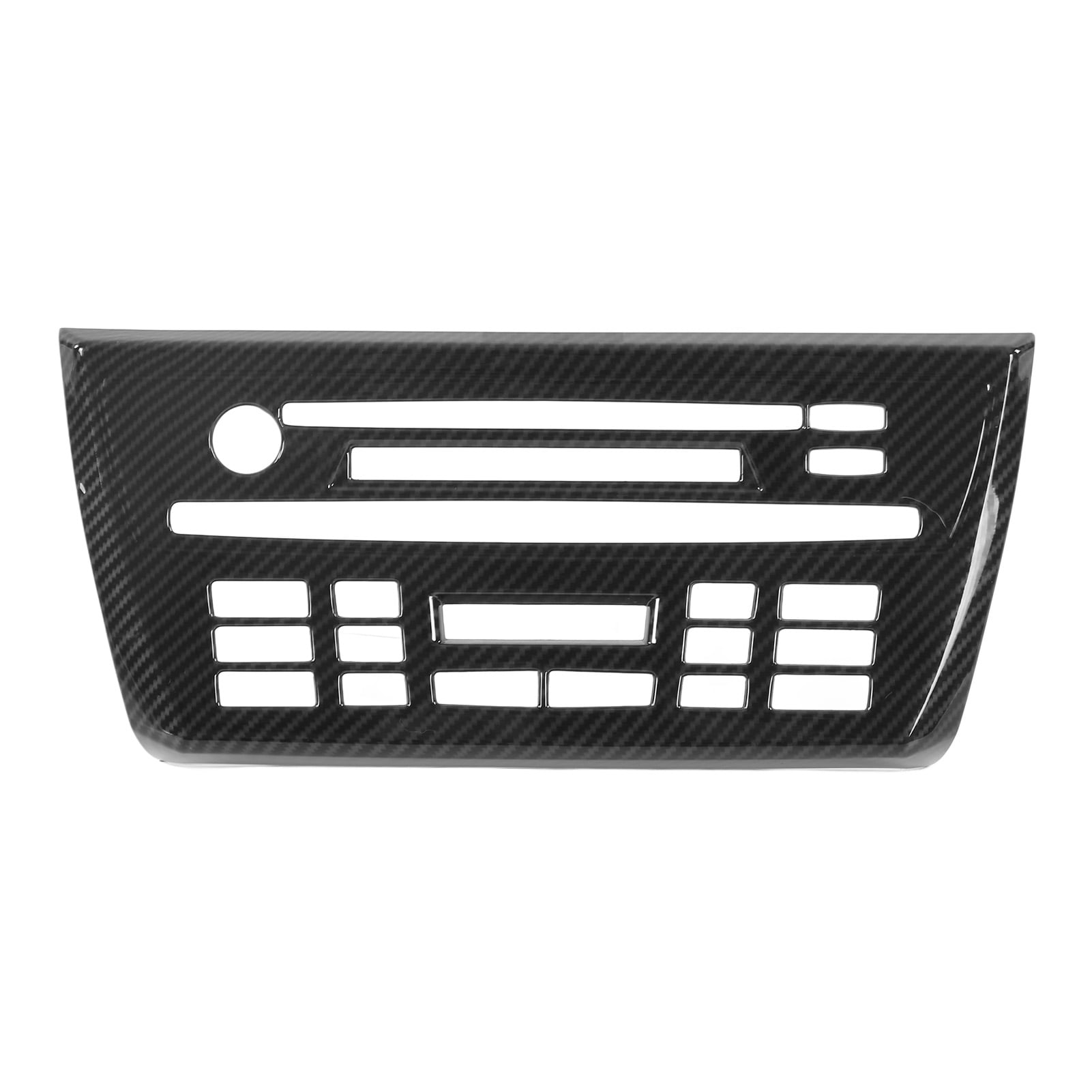 JWB-Car CD Panel Cover Carbon Fiber Style Central Control Panel Frame ...