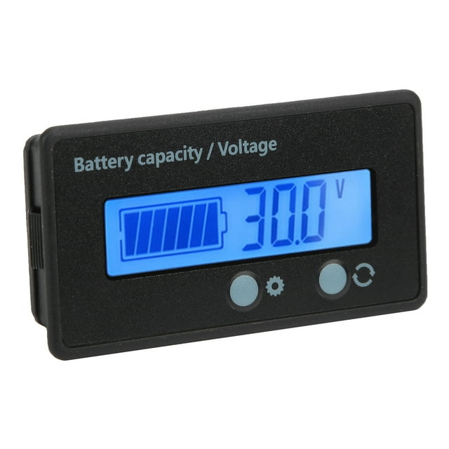 JWB-DC10?100V LCD Screen Battery Level Indicator Voltmeter Voltage ...