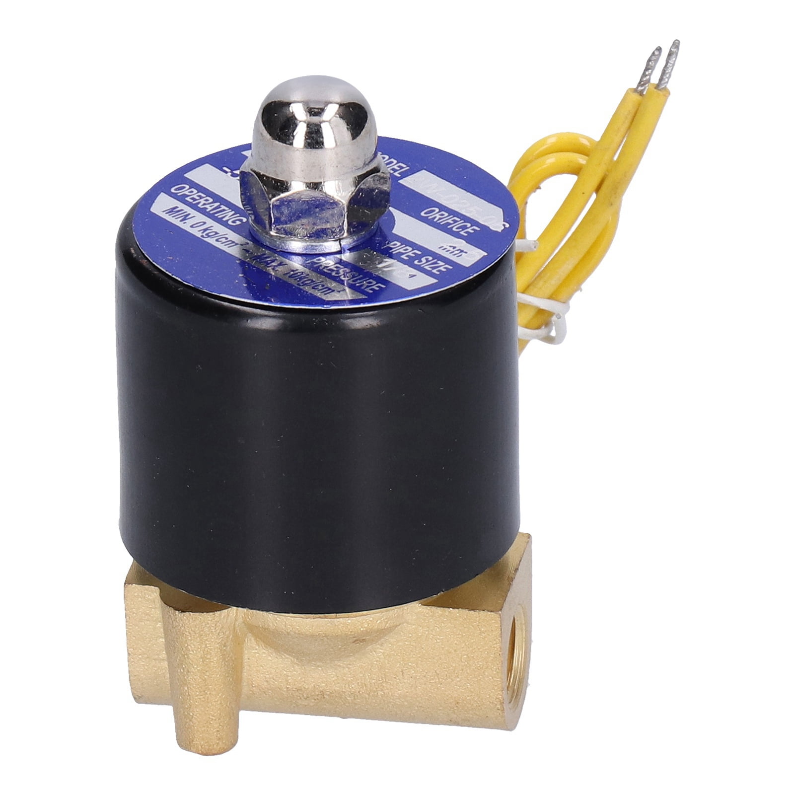 JWB-Electric Solenoid Valve Small Normally Closed for Water Air Diesel ...