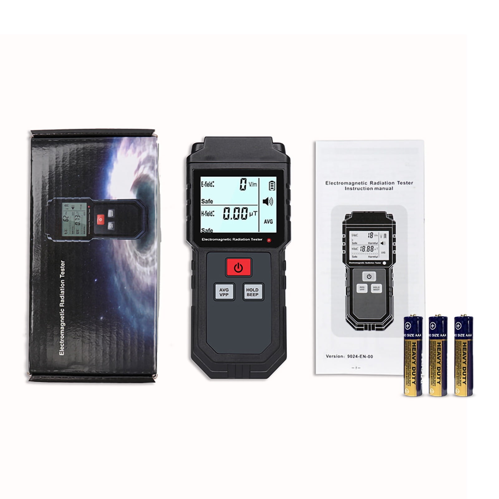 JWB-Electromagnetic Field Radiation Detector Portable Handheld EMF ...