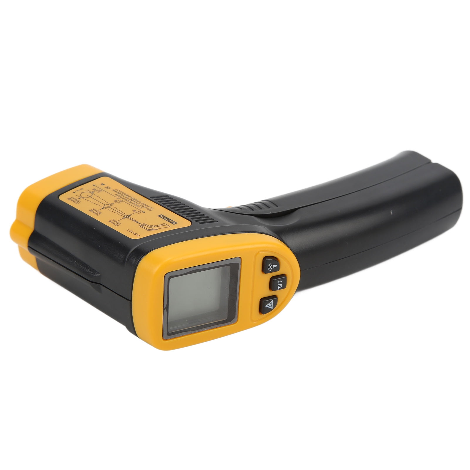 JWB-GM320 LCD Digital Thermometer Infrared Handheld Temperature Gun Non ...