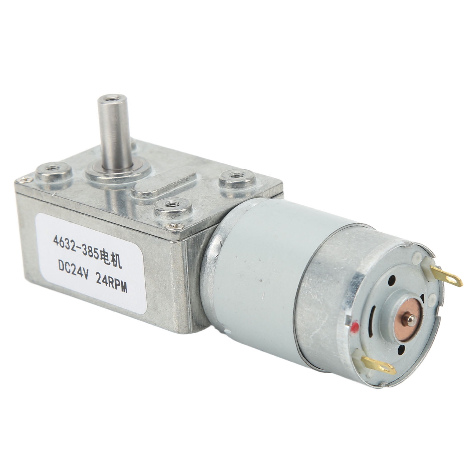 JWB-Gear Motor Turbine Worm Self Locking DC 24V 24RPM CW CCW Geared Motor for Window Door Winch ...