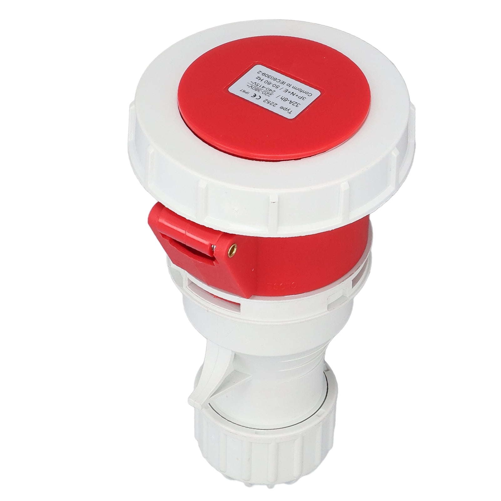 JWB-IP67 Waterproof Industrial Plug Aviation Male Connector 5 Pin 3P+N ...