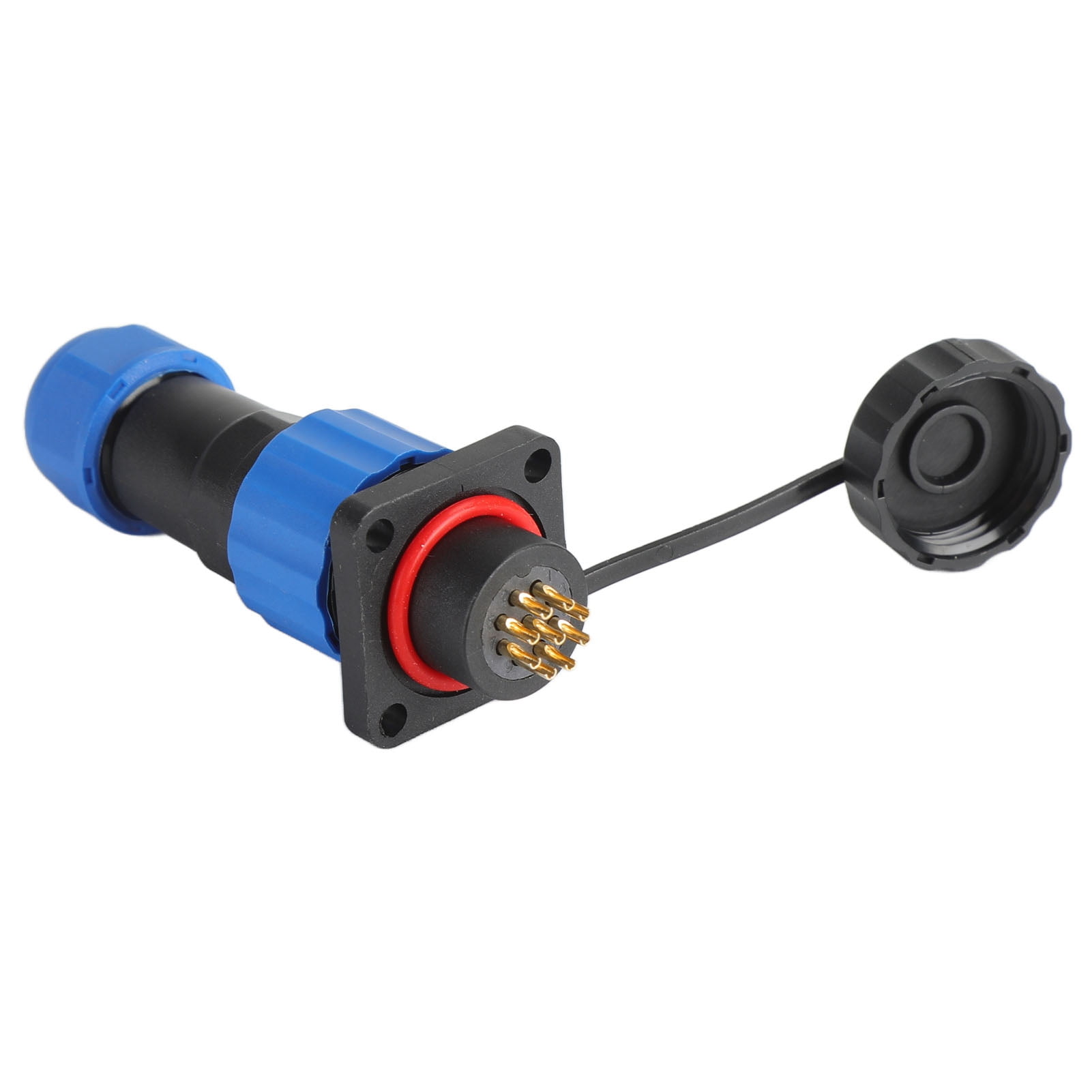 JWB-IP68 Waterproof Plug Socket Square Aviation Power Connector ...