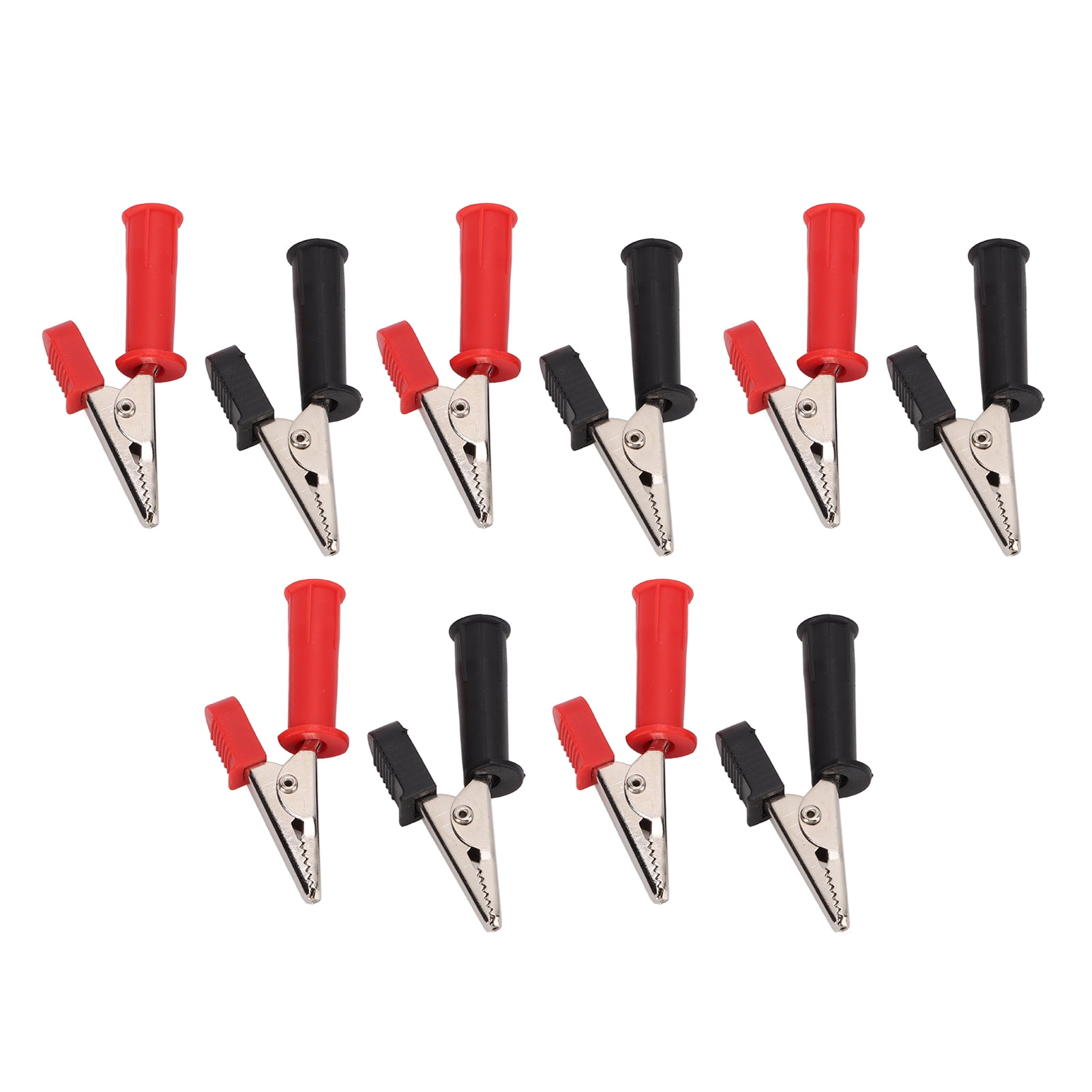 JWB-Insulated Crocodile Clip 5mm Pure Copper Openings Test Clip with ...