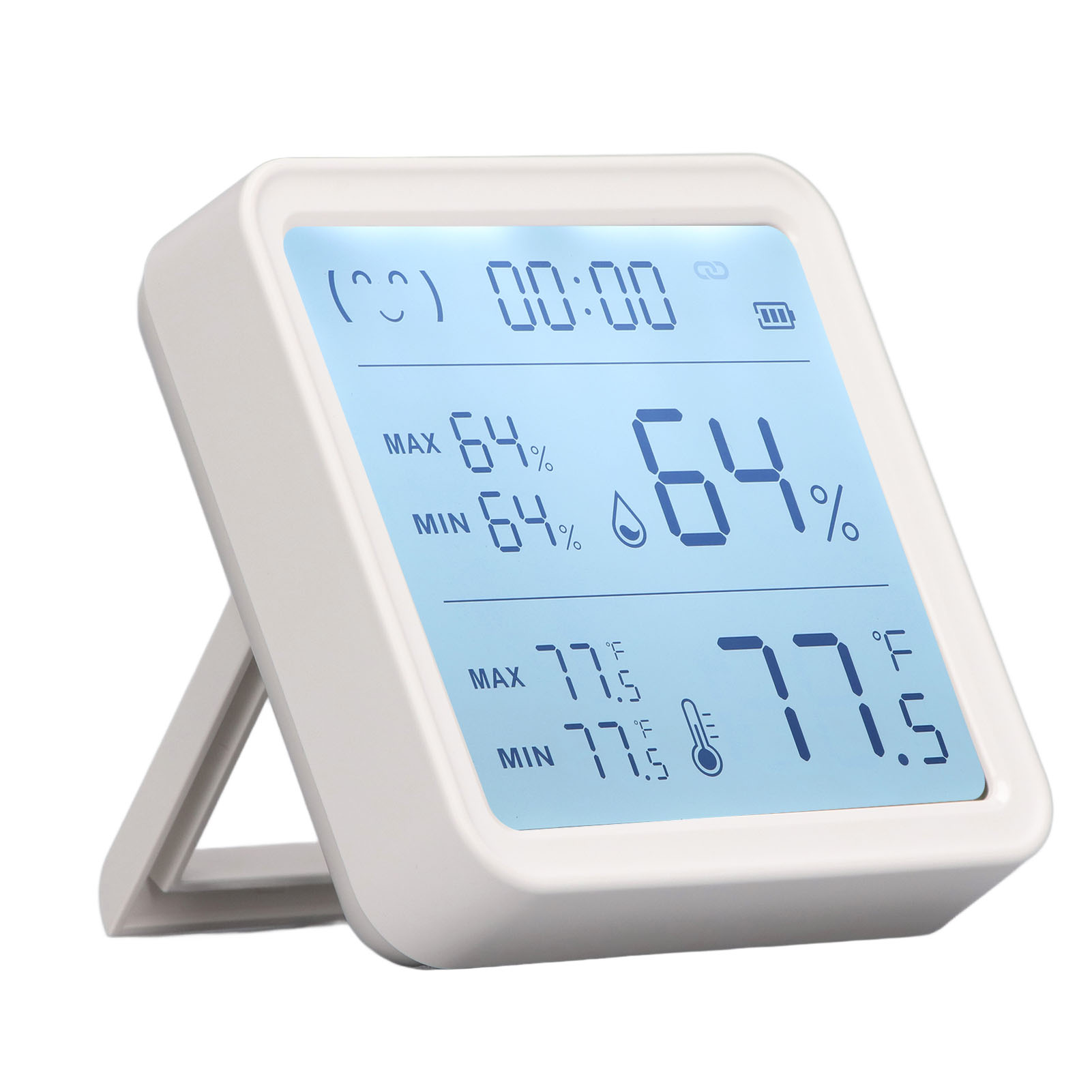 JWB-Intelligent Wireless Temperature Humidity Sensor 3.5in Screen ...