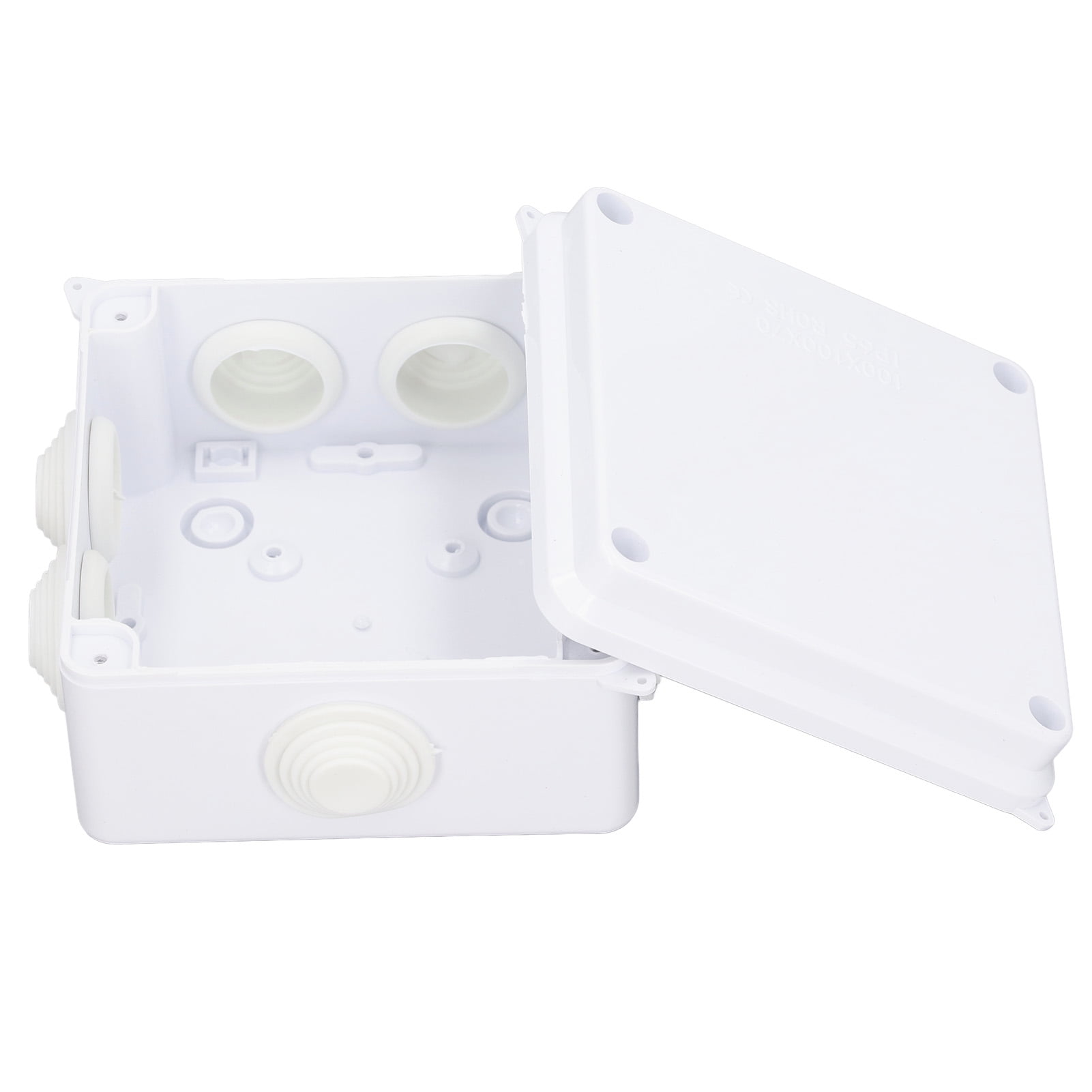 JWB-Junction Box 100x100x70mm IP65 Waterproof Pre Drilled Electrical ...
