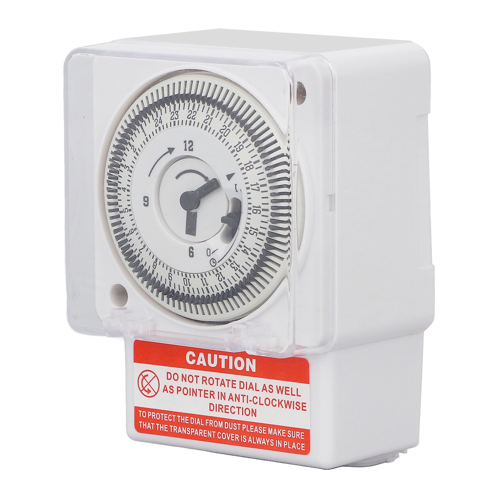 JWB-Mechanical Time Switch 24 Hour Cycle 15 Minute Interval Clock Type ...