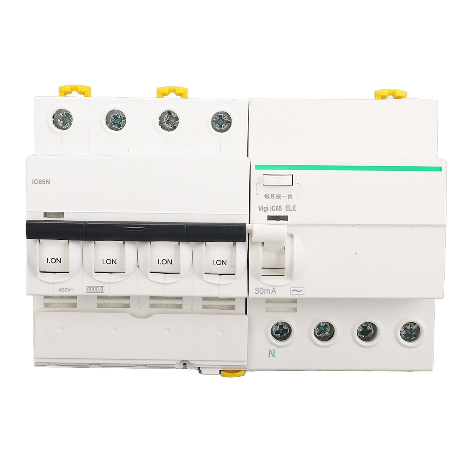 JWB-Miniature Circuit Breaker PA66 Flame Retardant Shell 4P and N ...